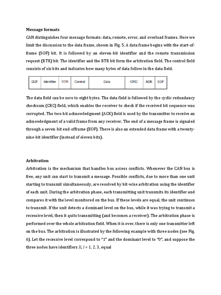 Message Formats | PDF | Transmission Control Protocol | Error Detection ...