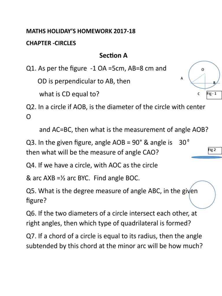 Maths Pdf Circle Triangle