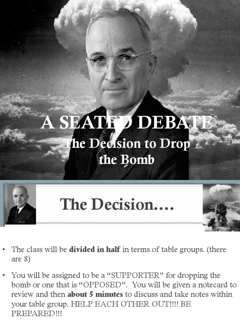 11-Atomic Bomb Debate | PDF | Public Sphere