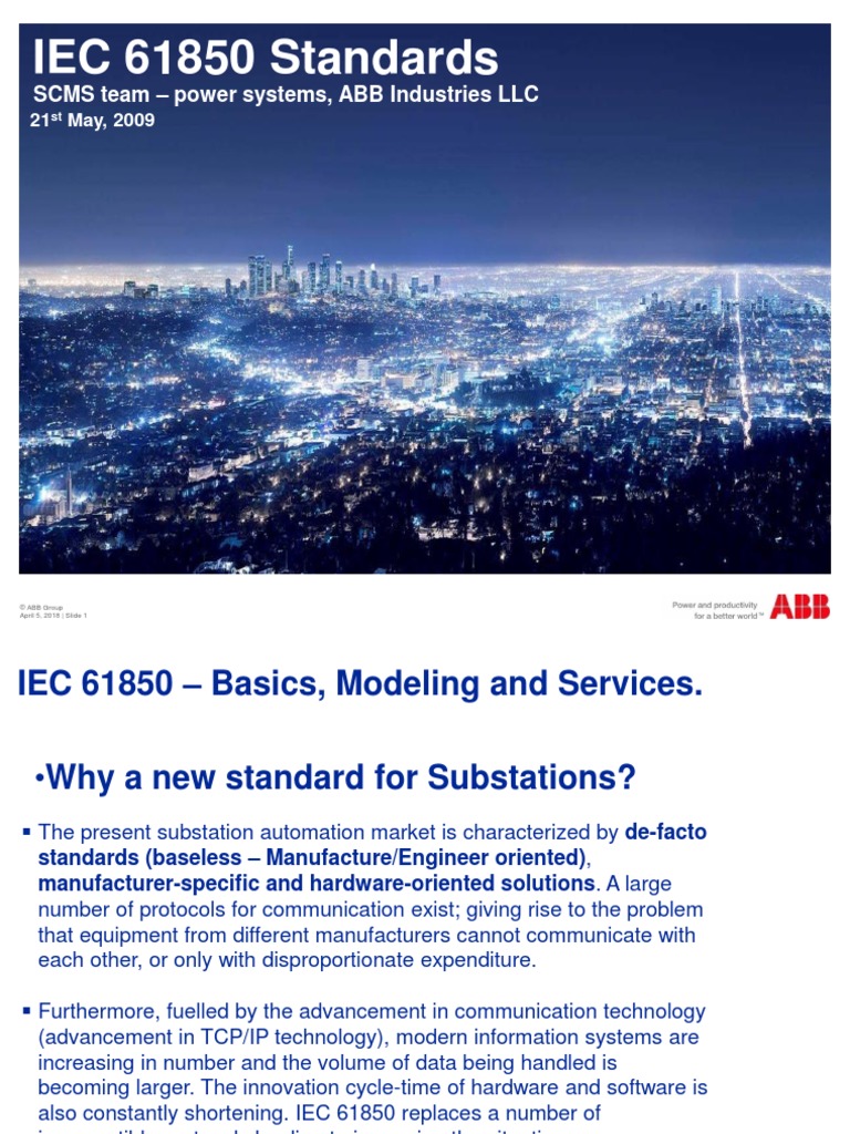 Iec 61850 Basics Modelling And Services Pdf Communications Protocols Network Switch