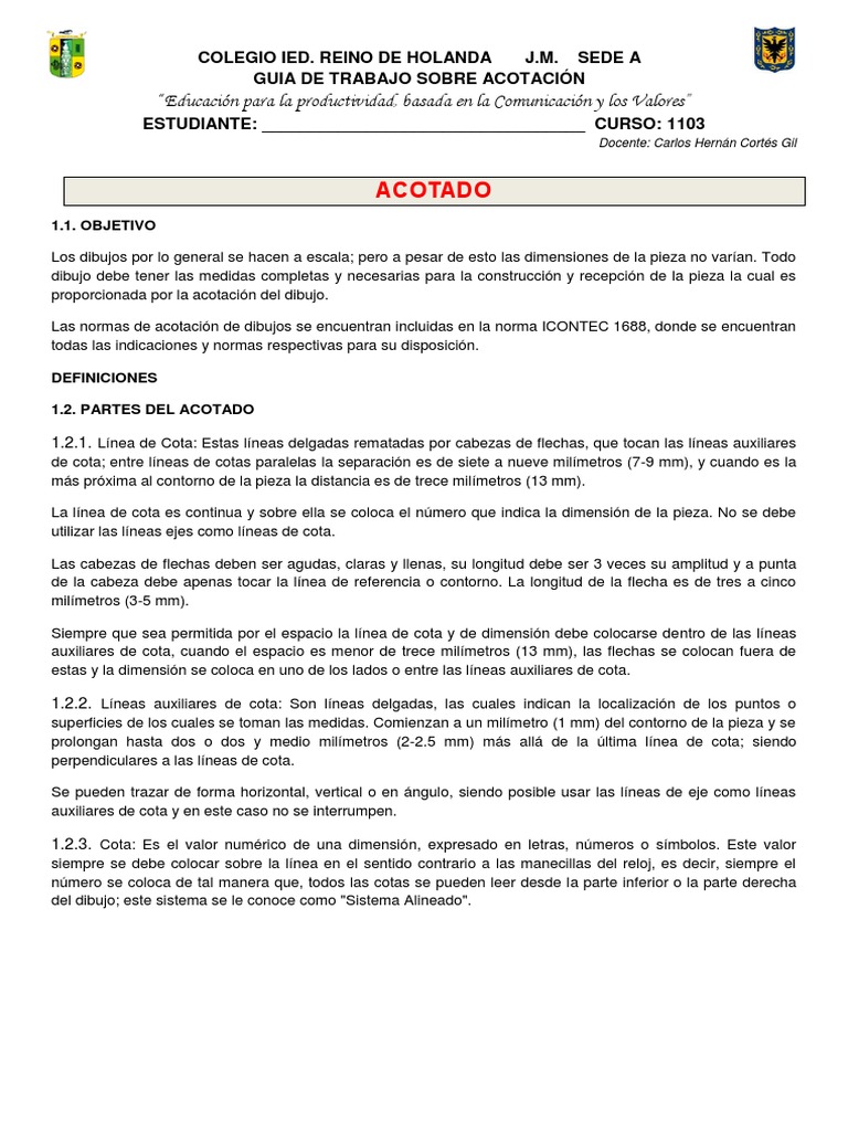 Acotado PDF | PDF | Esfera | Diámetro