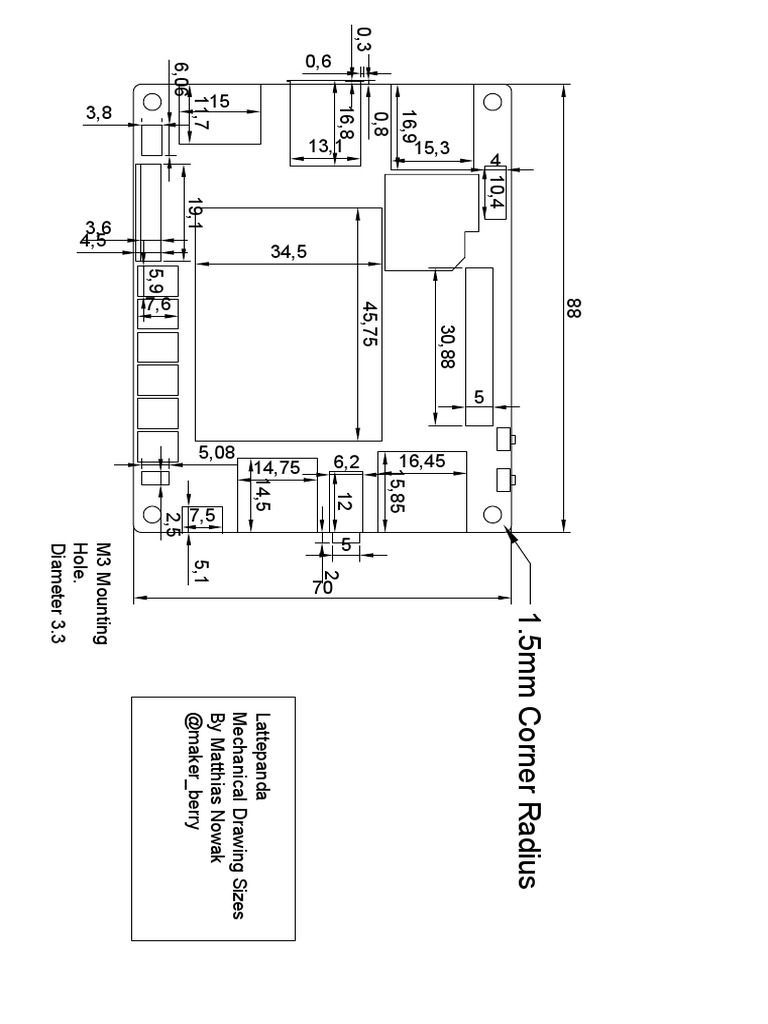 Mechanical Size LattePanda | PDF