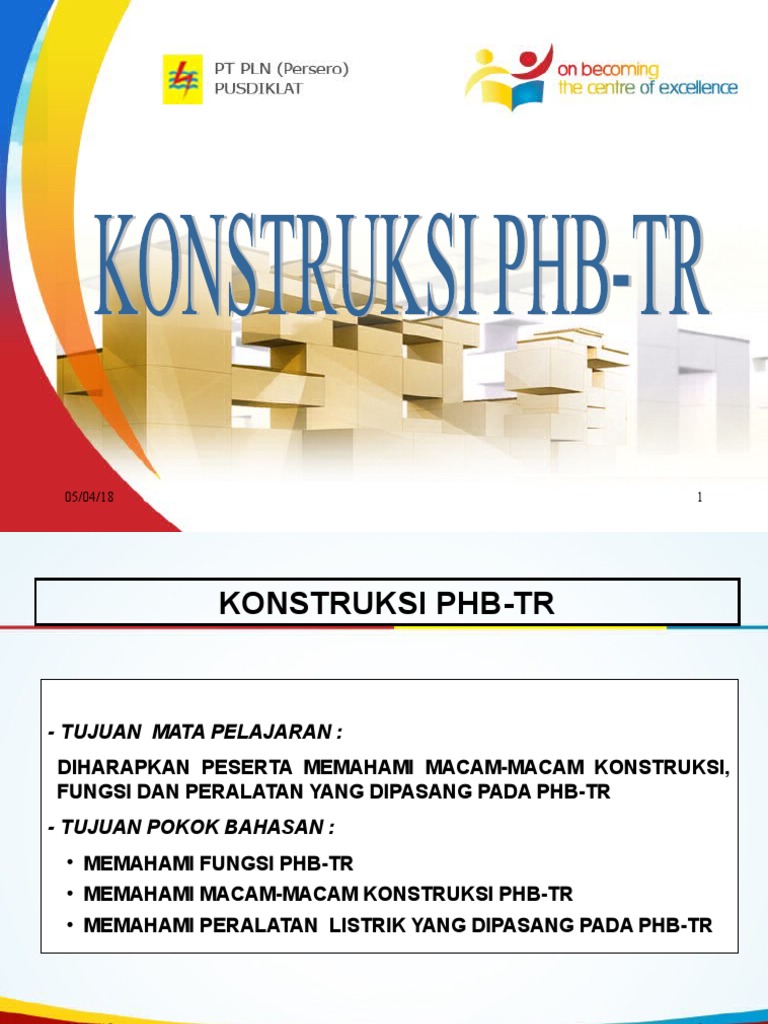 Konstruksi dan Fungsi PHB-TR | PDF