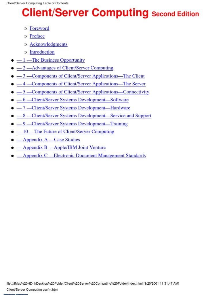 Client Server Computing | PDF | Client–Server Model | Computing