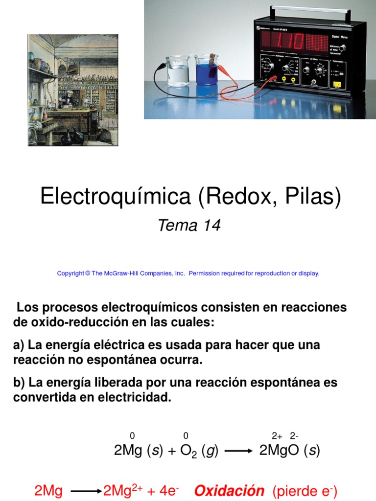 Electro QuiMica | PDF | Electroquímica | Redox