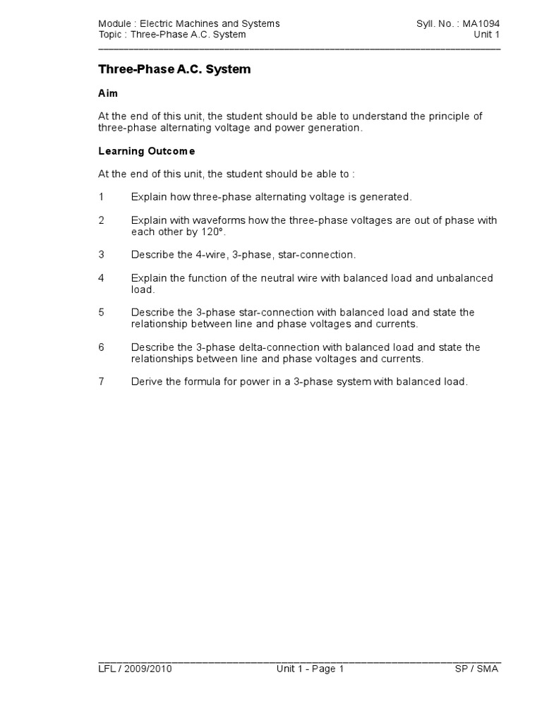 Understanding Three-Phase Power Systems: A Comprehensive Guide to Three ...
