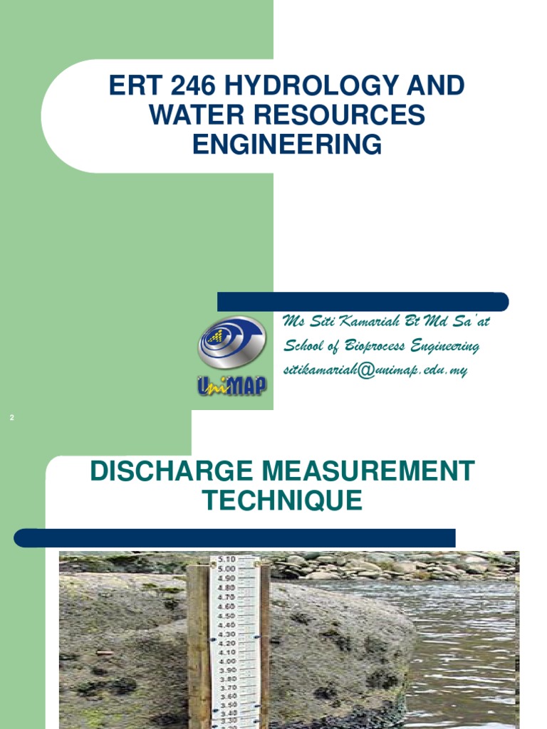 Streamflow Measurement Techniques Guide | PDF | Earth Sciences | Water ...