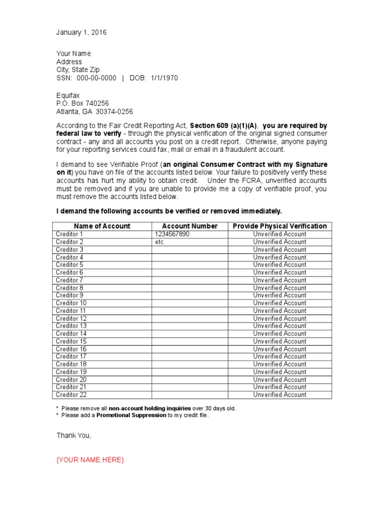 02-1_A_Letter1_Equifax_v2 | Identity Document | Official Documents ...