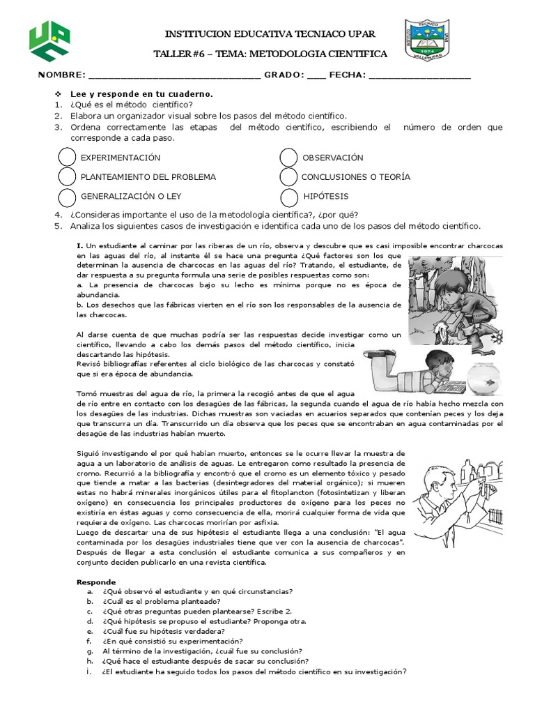Tarea De Metodo Cientifico Tarea 7. “La Unidad Del Método”