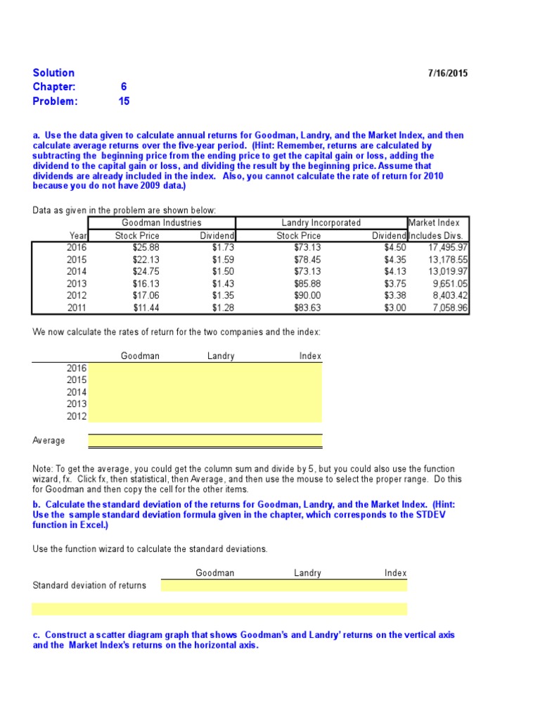 Ch06 P15 Build A Model | PDF | Beta (Finance) | Scatter Plot