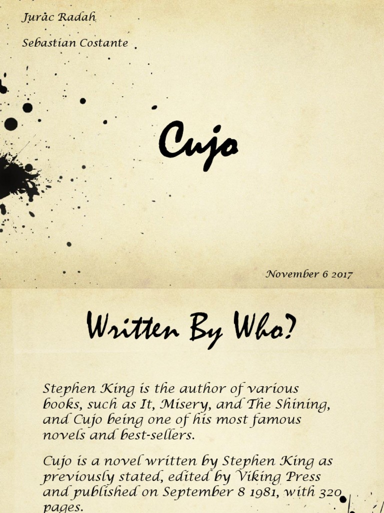 Stephen King's Cujo: Themes and Analysis | PDF