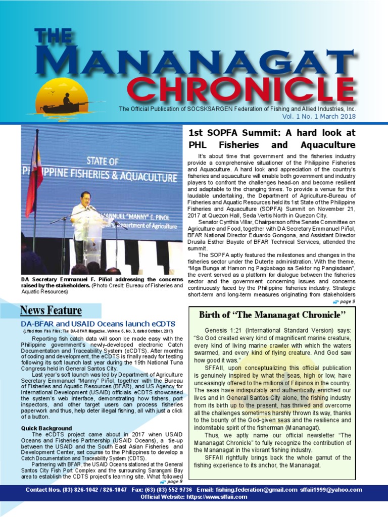 The Mananagat Chronicle - Final | PDF | Business