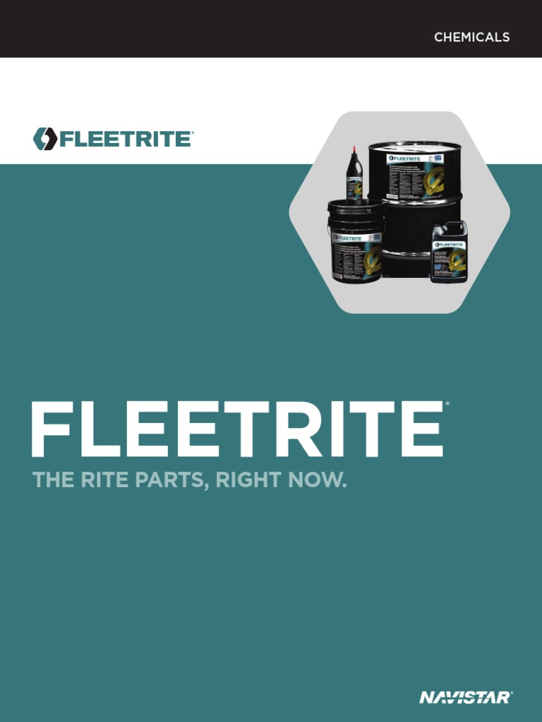 Productguide - Chemicals Aceites Fleetrite | PDF | Motor Oil | Petroleum