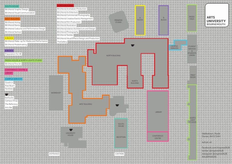 AUB Campus Map | PDF | Studio | Communication Design