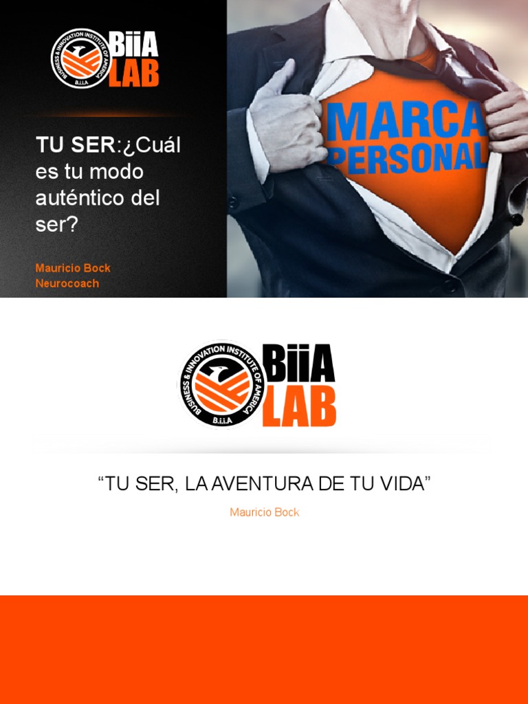 Marca Personal con Mauricio Bock | PDF