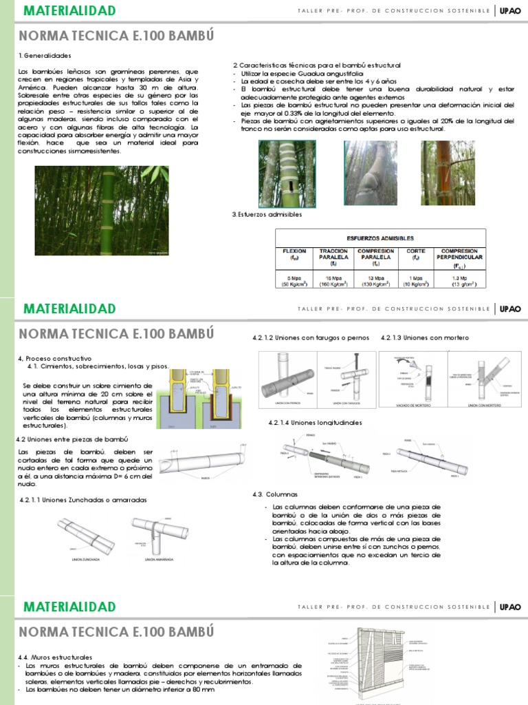 Norma Tecnica Pdf Bambú Fundación Ingeniería