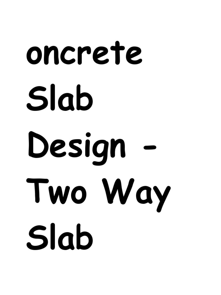 Direct Design Method for Analyzing Two-Way Concrete Slabs | PDF | Beam ...