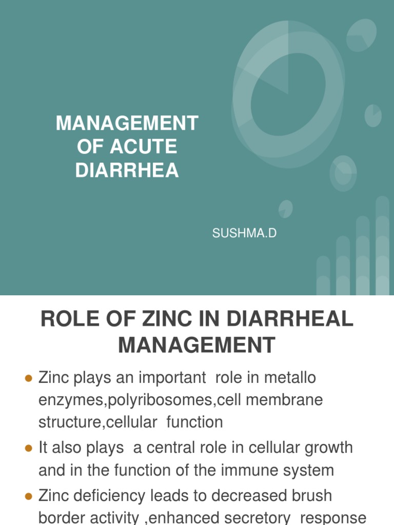 Acute Diarrhea Management Strategies | PDF | Diarrhea | Gut Flora