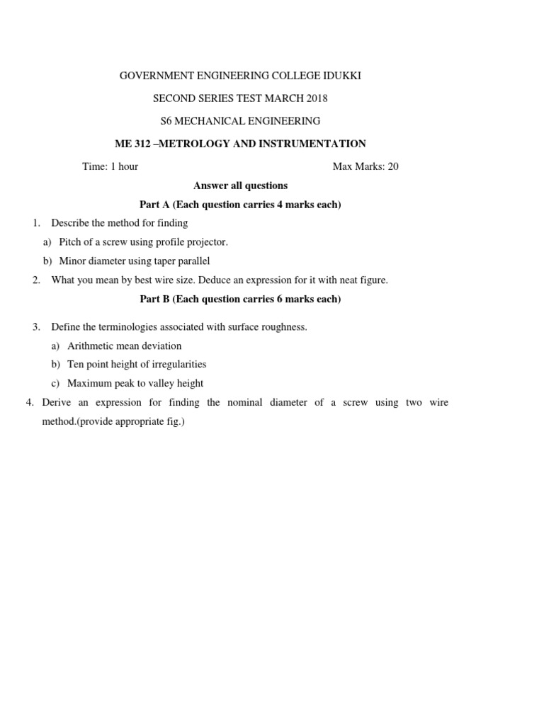 Government Engineering College Idukki | PDF