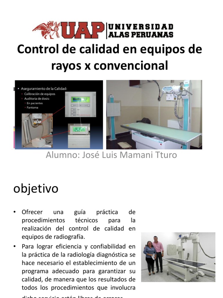 Control de Calidad en Rayos X Convencionales | PDF | Rayo X | Medición
