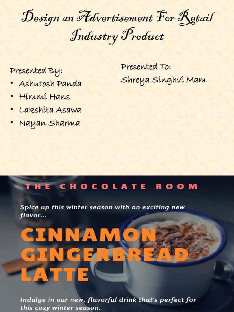 Design An Advertisement For Retail Industry Product | PDF