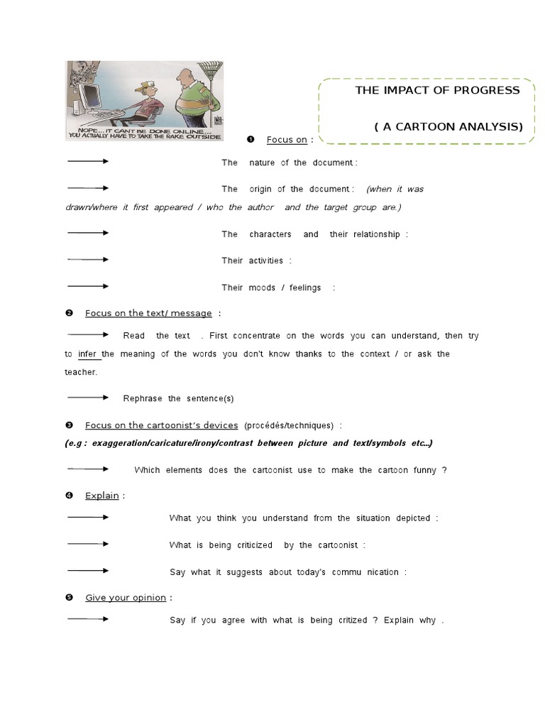 Cartoon Guidelines | PDF