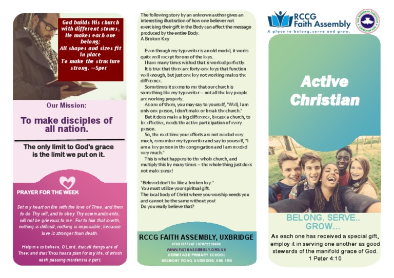 Active Christian: To Make Disciples of All Nation | Download Free PDF ...