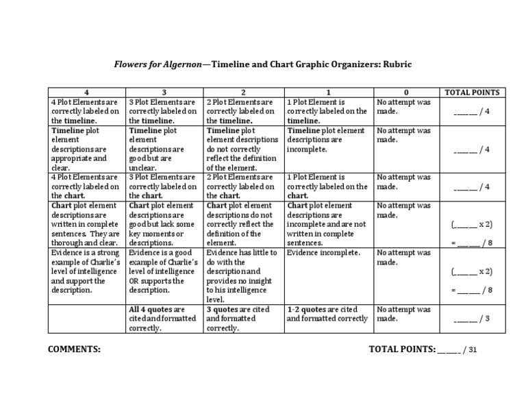 Graphic Organizer Rubric | PDF | Cognition | Cognitive Science