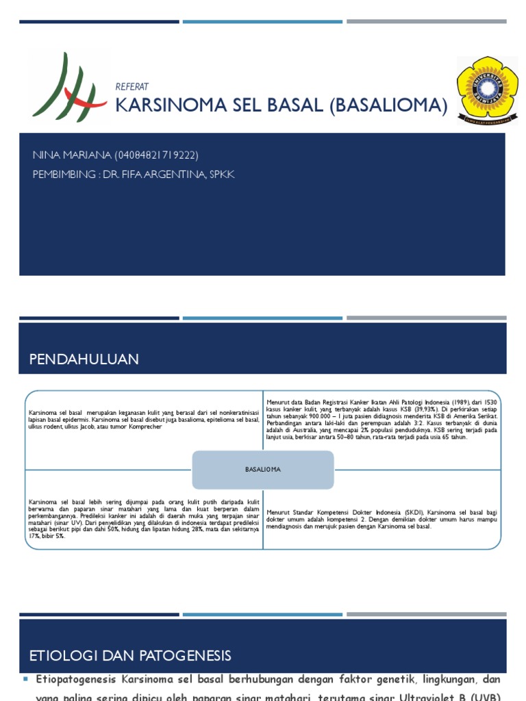 Referat Basalioma | PDF