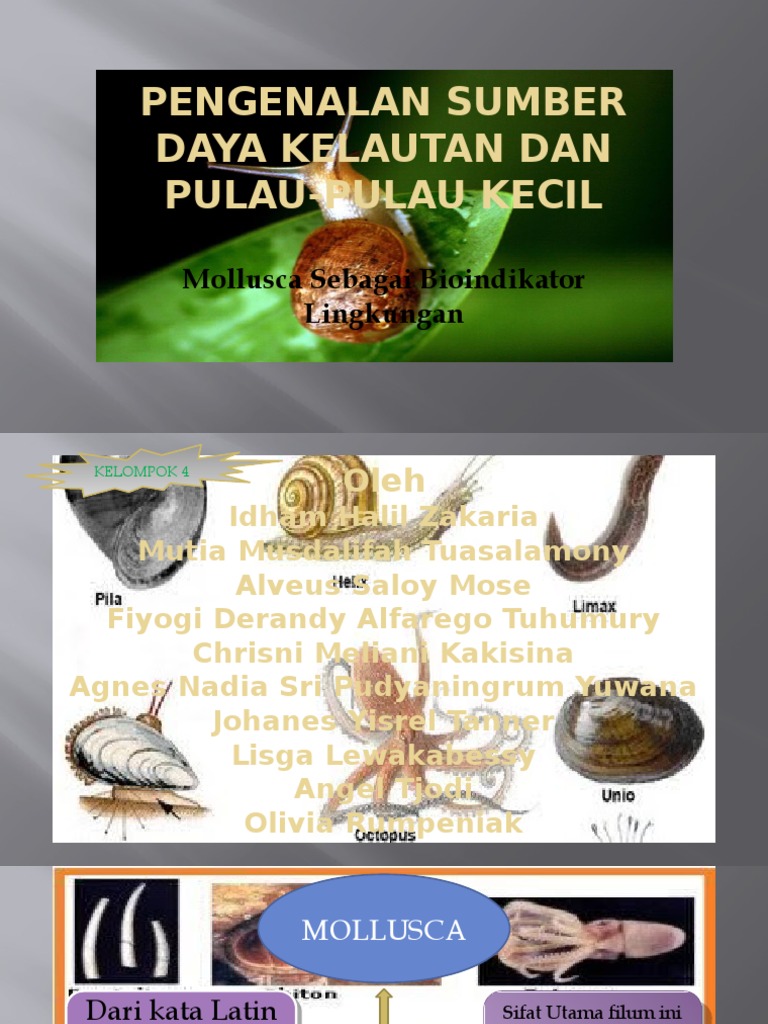 Gastropoda Sebagai Bioindikator Lingkungan | PDF