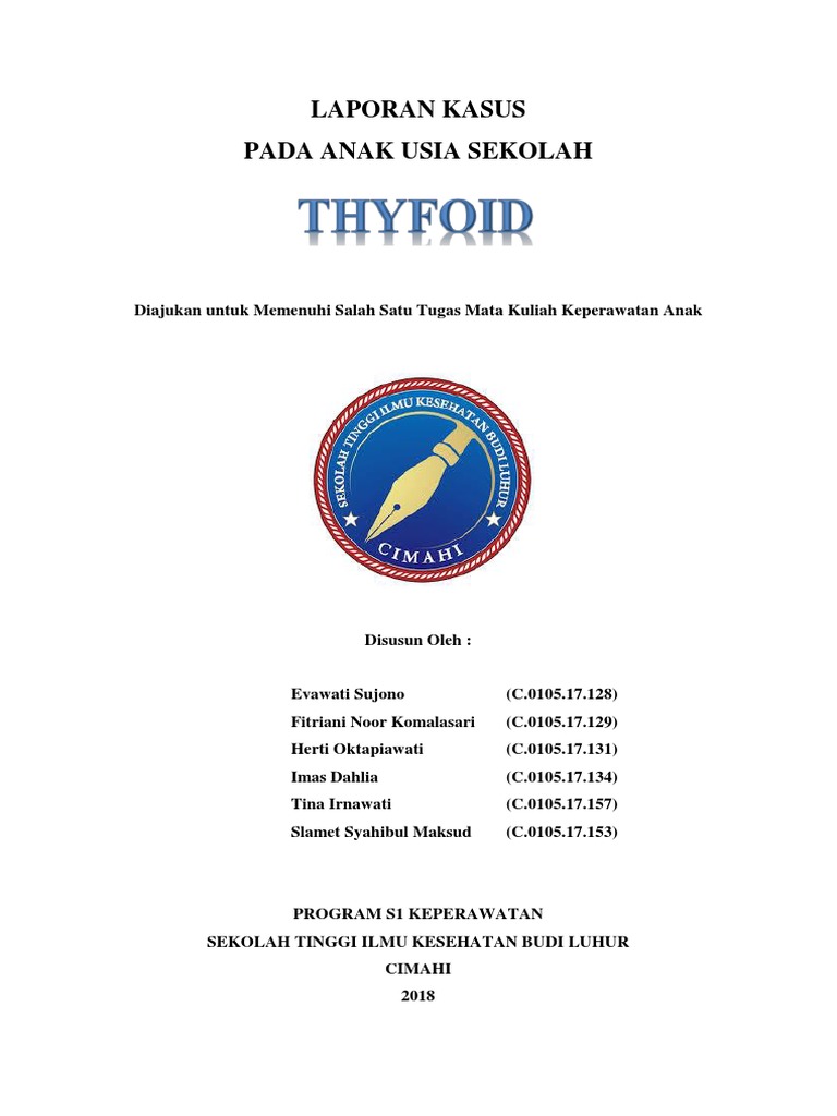 Studi Kasus Thypoid | PDF