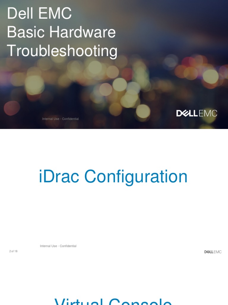 Dell EMC Basic Hardware Training Final PDF | PDF | Computer Hardware ...