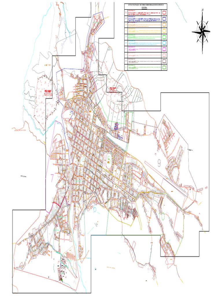 Plano Ciudad de Huamachuco | PDF
