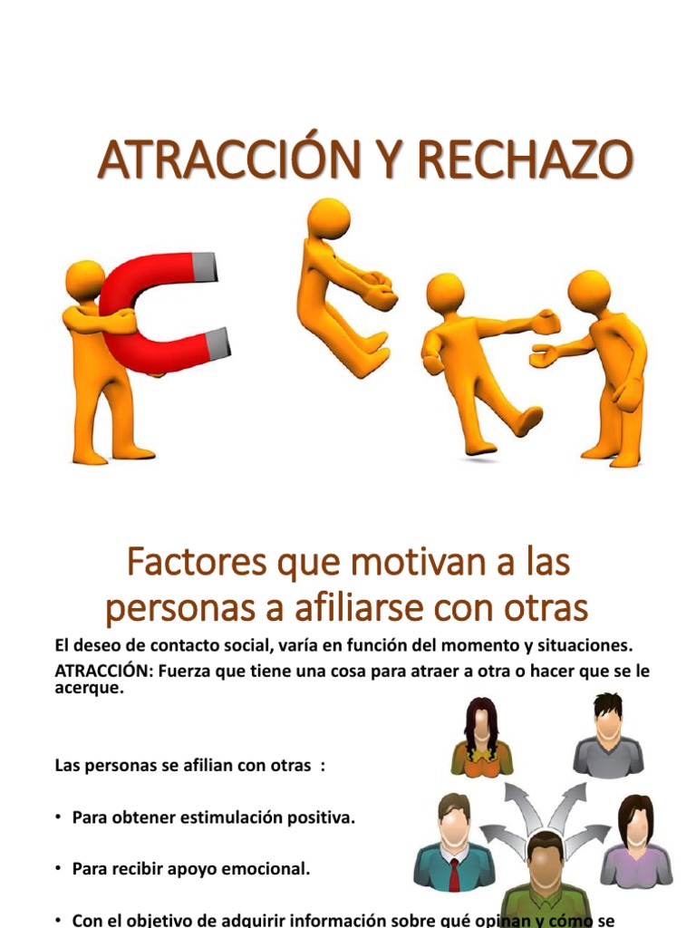 Atraccion Y Rechazoº Pdf Teoría Neurociencia