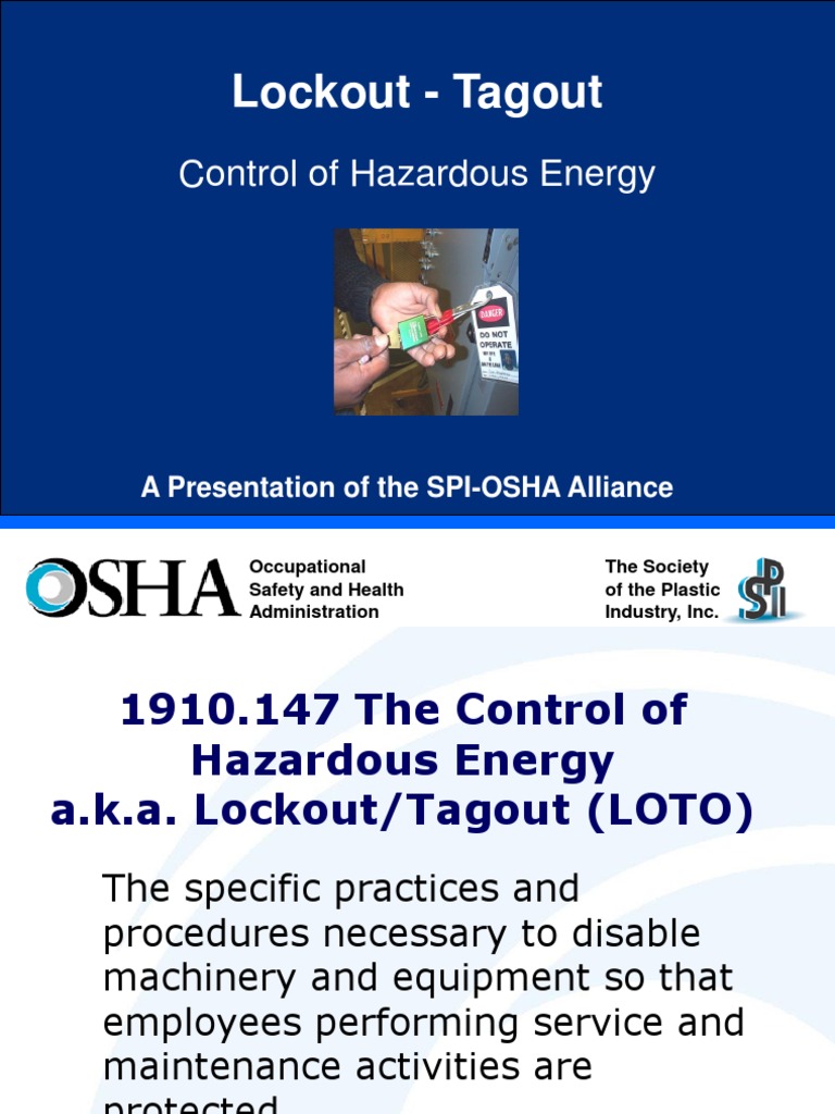 Loto Module | PDF | Safety | Wellness