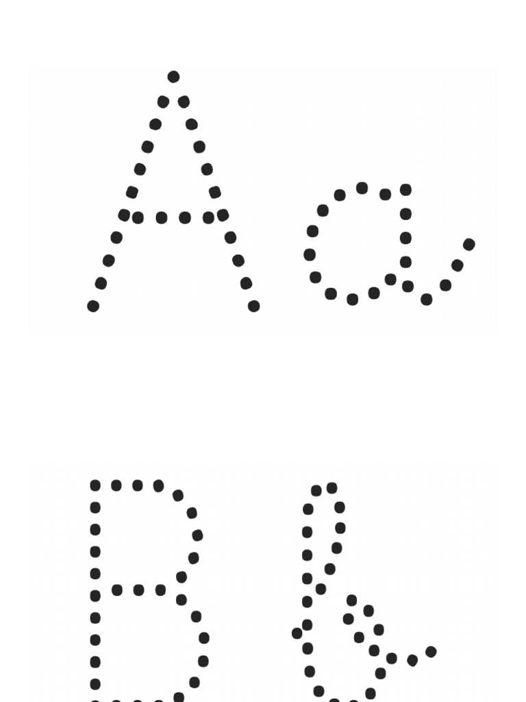 Punteo de Letras A-Z | PDF