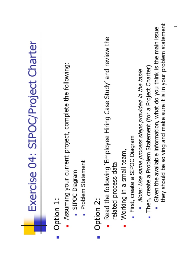 EX04 HiringProcess SIPOC DefinePhase | PDF | Loans | Human Resource ...