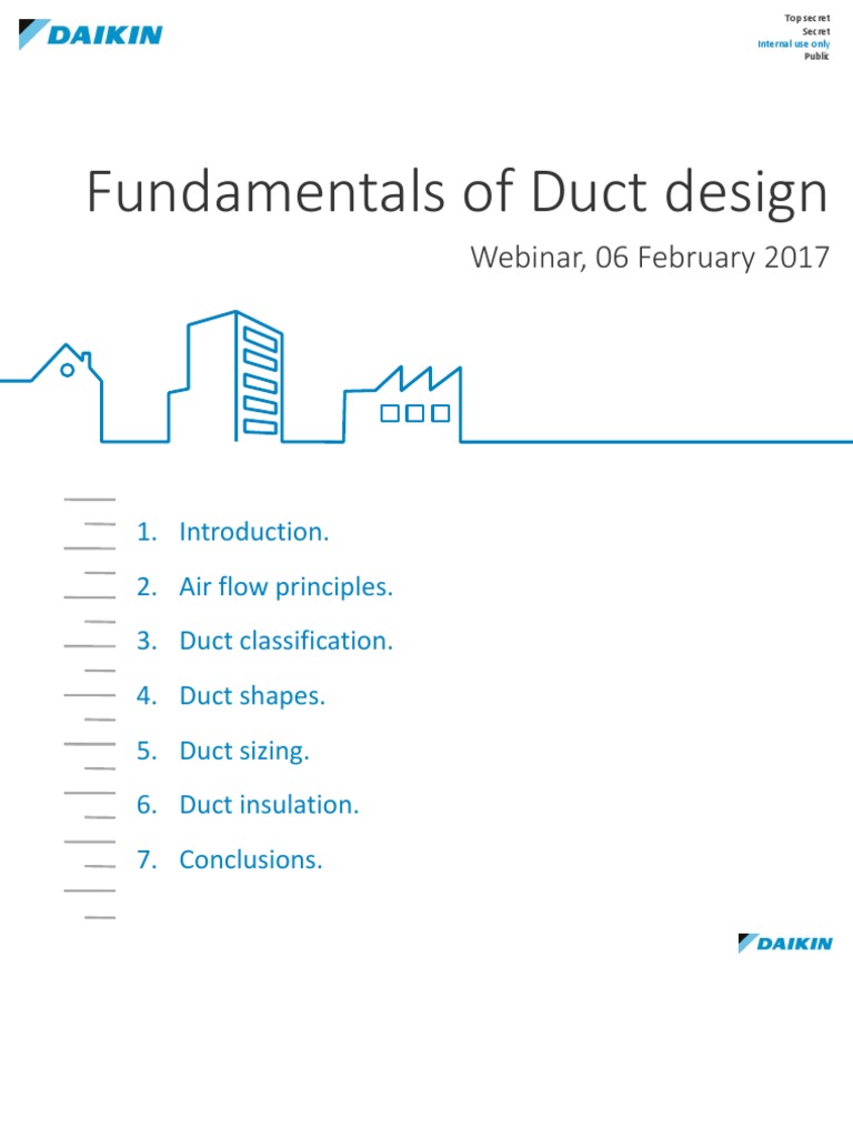 Duct Design Essentials | PDF | Duct (Flow) | Reynolds Number