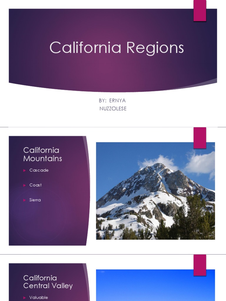 California Regions | PDF