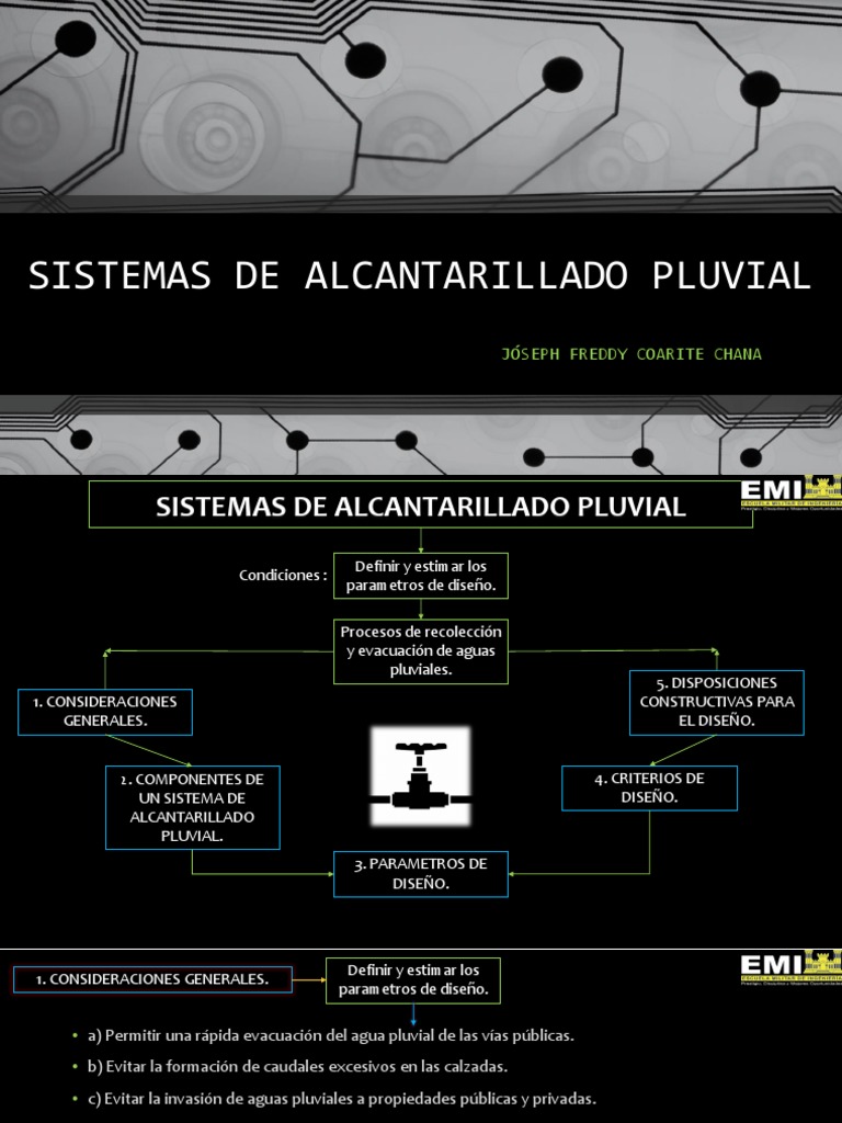 Sistemas de Alcantarillado Pluvial | PDF | Precipitación | Alcantarillado