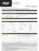Solicitud Reembolso Gastos Medicos Vida Security PDF | PDF | Póliza de ...