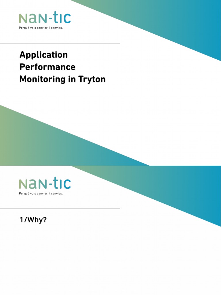 Application Performance Monitoring in Tryton | PDF