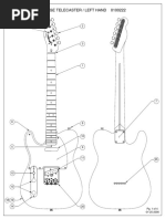 Printable Fender Telecaster Headstock Template | PDF