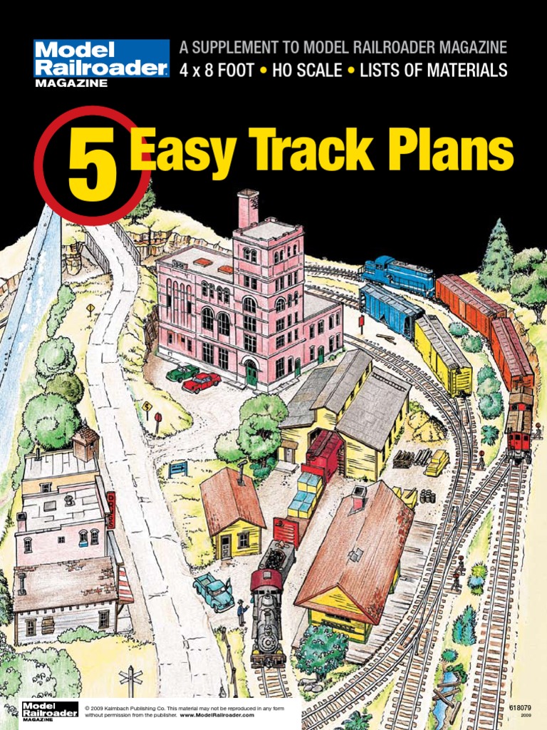 5 Easy Track Plans | PDF | Rail Transport Modelling | Track (Rail ...