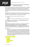 Chill Protocol for Managing Dog Anxiety | PDF | Anesthesia | Medical ...
