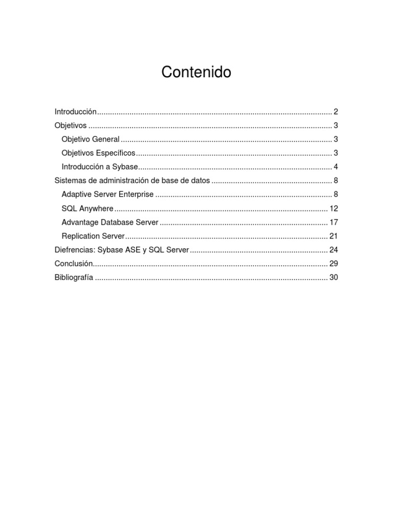 Sybase | PDF | Servidor SQL de Microsoft | SQL