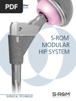 175564-210430 ANZ BI-MENTUM Surgical Technique-Updated | PDF | Hip | Drill