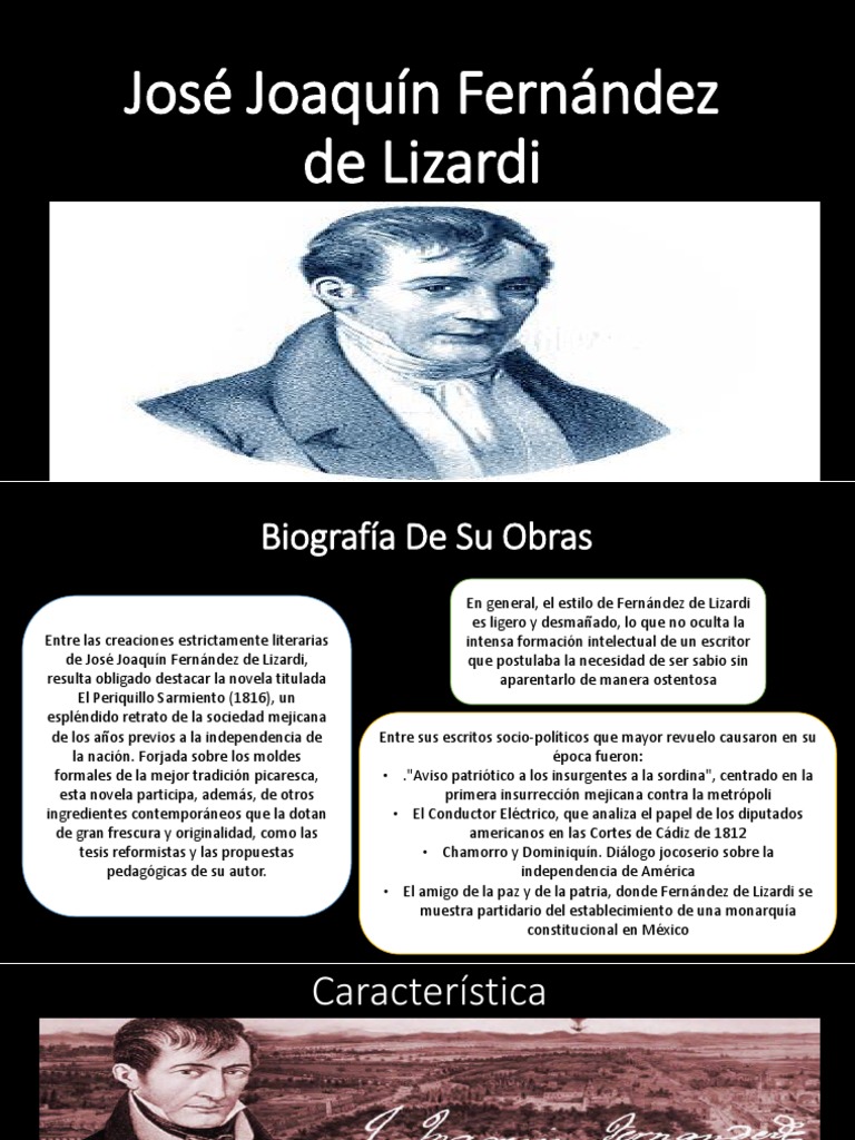José Joaquín Fernández de Lizardi | Novelas | Parábola