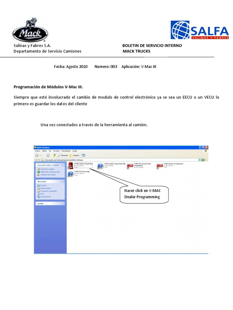 Programacion de Modulos V-Mac III PDF | PDF | Archivo de computadora ...