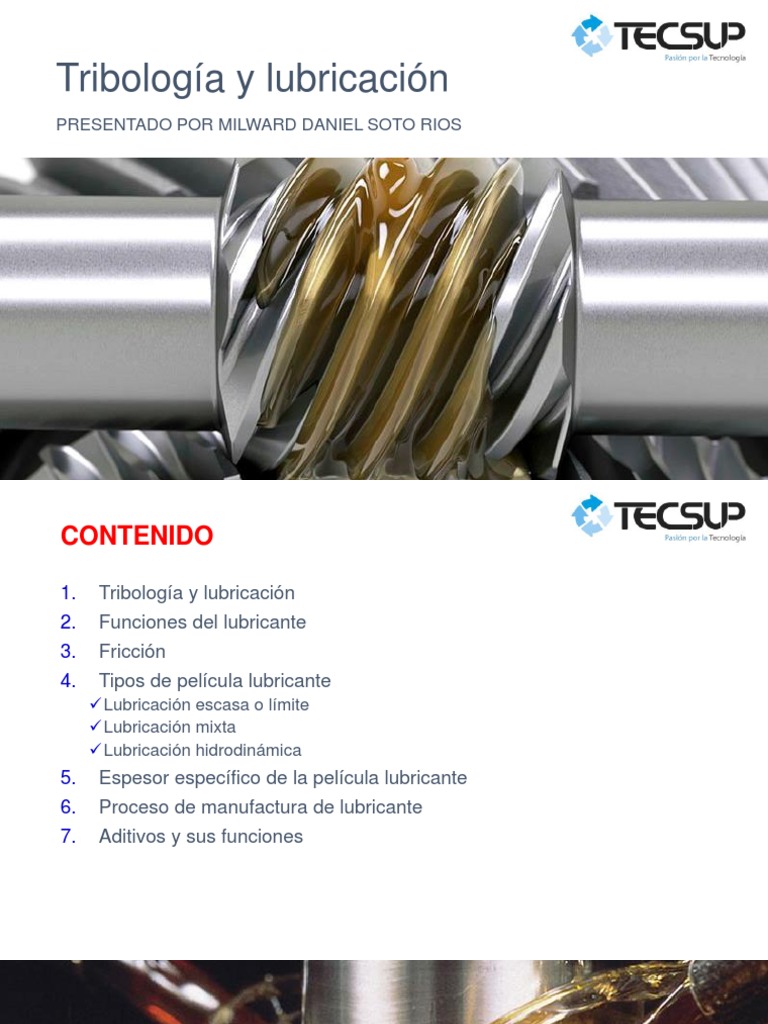 Fundamentos de Tribología y Lubricación | PDF | Lubricante | Fricción